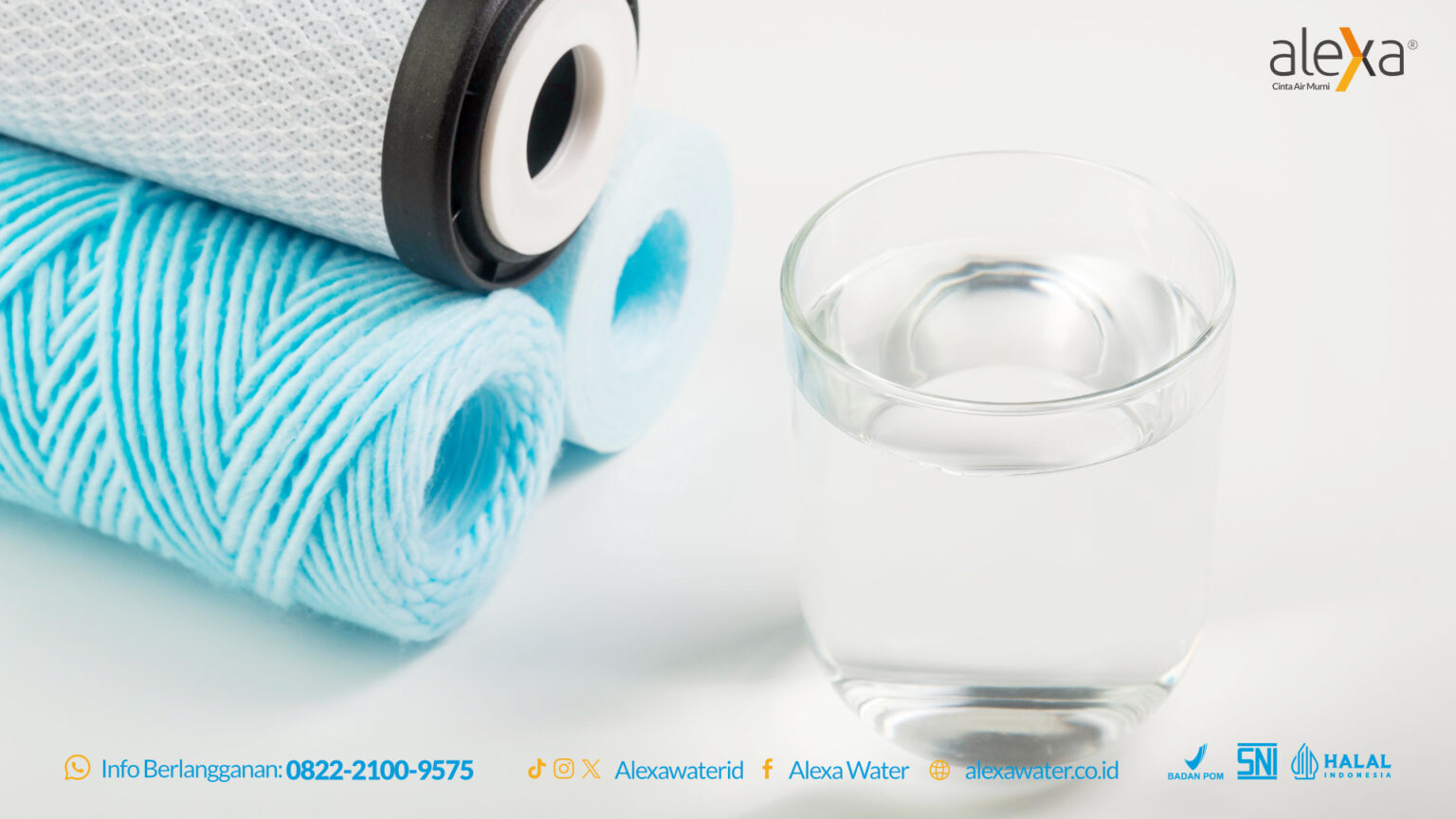 Proses Filtrasi Air Minum Alexa - Alexa Water